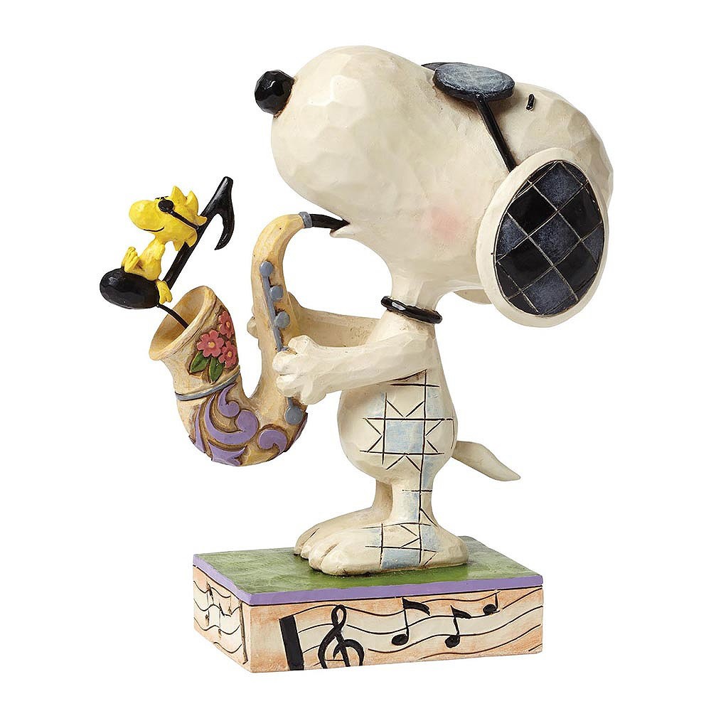 PEANUTS Figur Snoopy - The Blues Beagle Joe Cool 12,5cm | GARTENTOTAL Shop