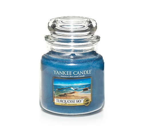 Yankee Candle Duftkerze Turquoise Sky 411 g | Yankee Candle Duftkerzen ...